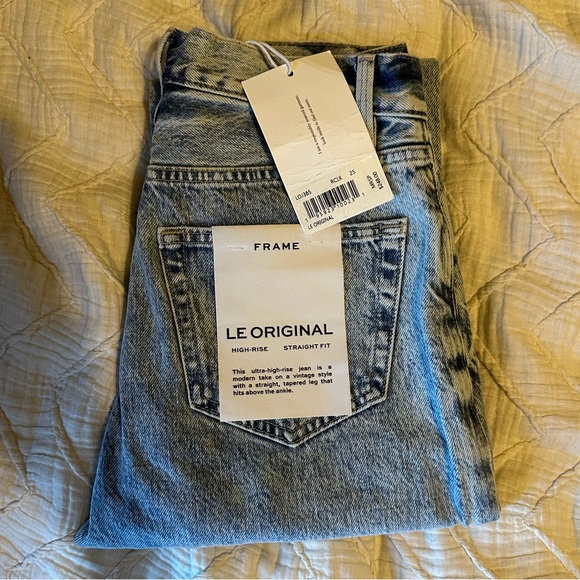 Frame Denim | Jeans | Nwt Frame Le Original In Richlake | Poshmark